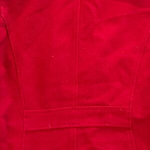 Covington | Jackets & Coats | Covington Red Hooded Peacoat Wool Blend ...